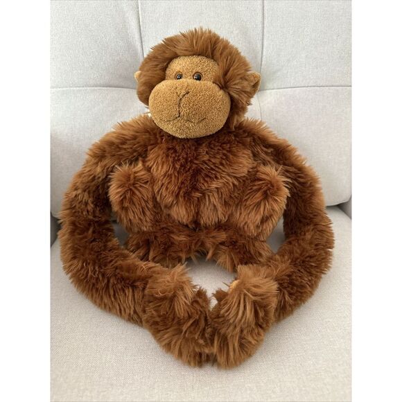 Animal | Toys | Animal Alley Brown Monkey Long Arms Plush Stuffed ...